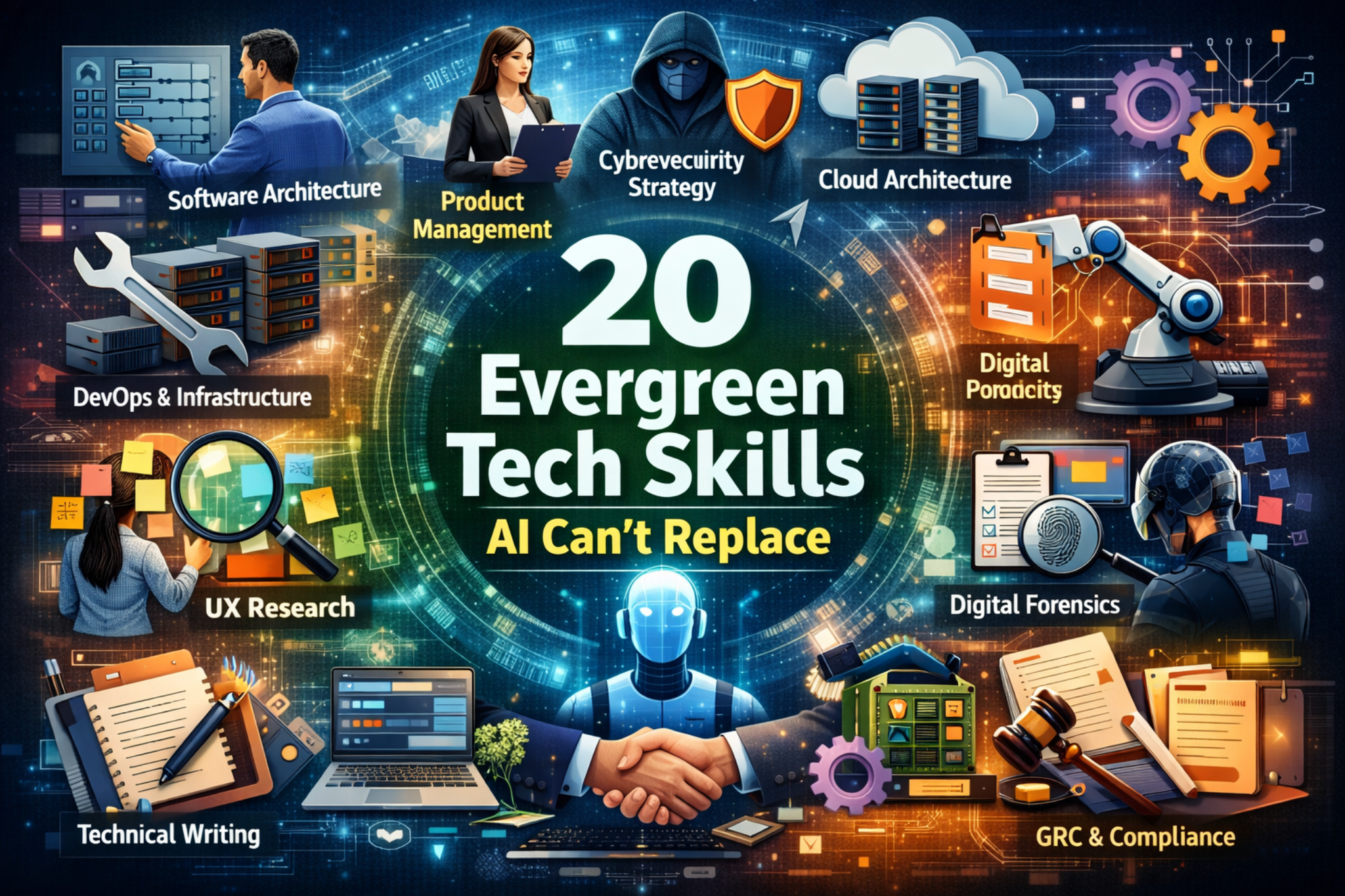 10 Evergreen Tech Skills AI Cannot Replace: Your Guide to a Future ...